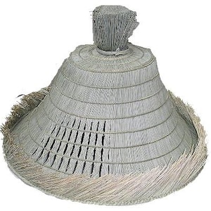 Samurai Igusa Rush Hat Kasa Rouningasa Japan National Crafter Made FREE ...