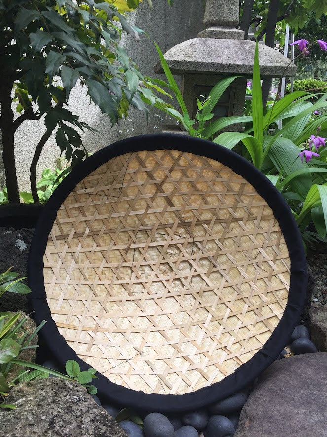 Samurai Takuhatsugasa Hat: Bamboo & Black Cloth, Made to Order - Etsy