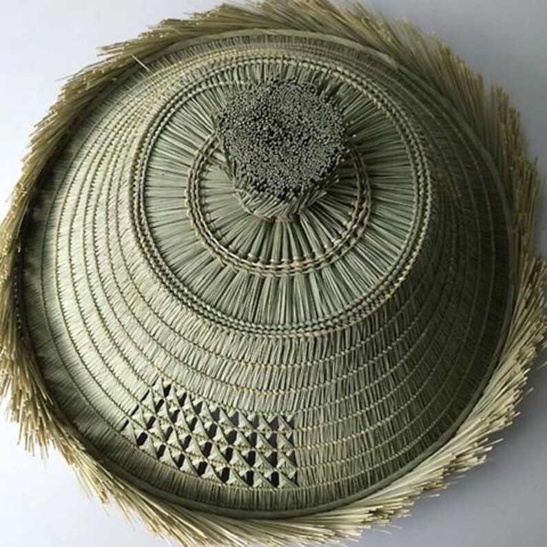 Samurai Igusa Rush Hat Kasa Rouningasa Japan National Crafter Made FREE ...