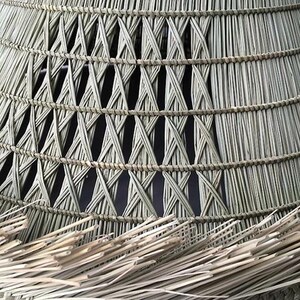 Samurai Igusa Rush Hat Kasa Rouningasa Japan National Crafter Made FREE ...