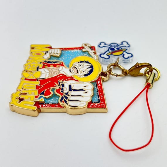 One Piece-inspired Monkey D. Luffy keychain accessory… - Gem