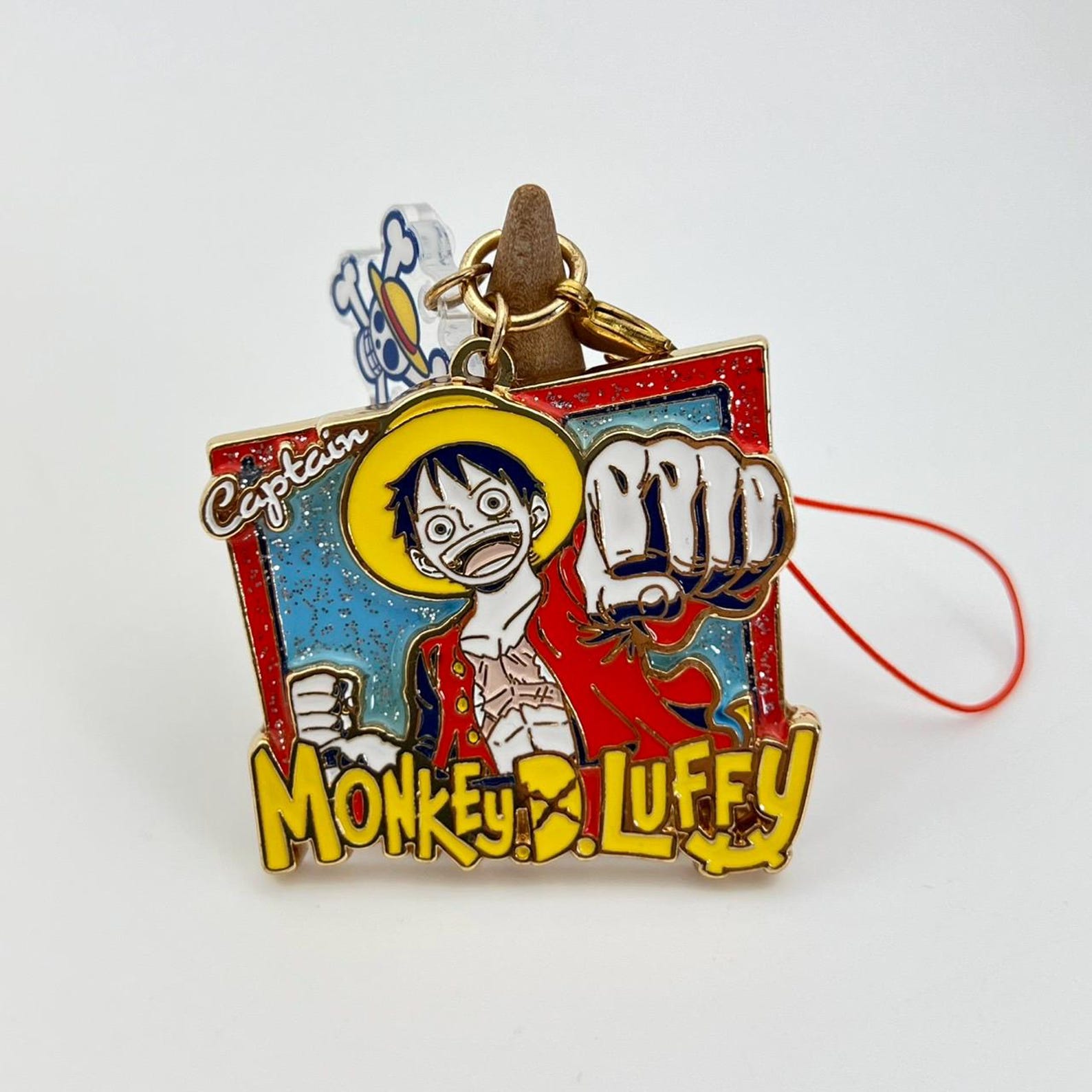 One Piece-inspired Monkey D. Luffy Keychain Accessory With Vibrant ...