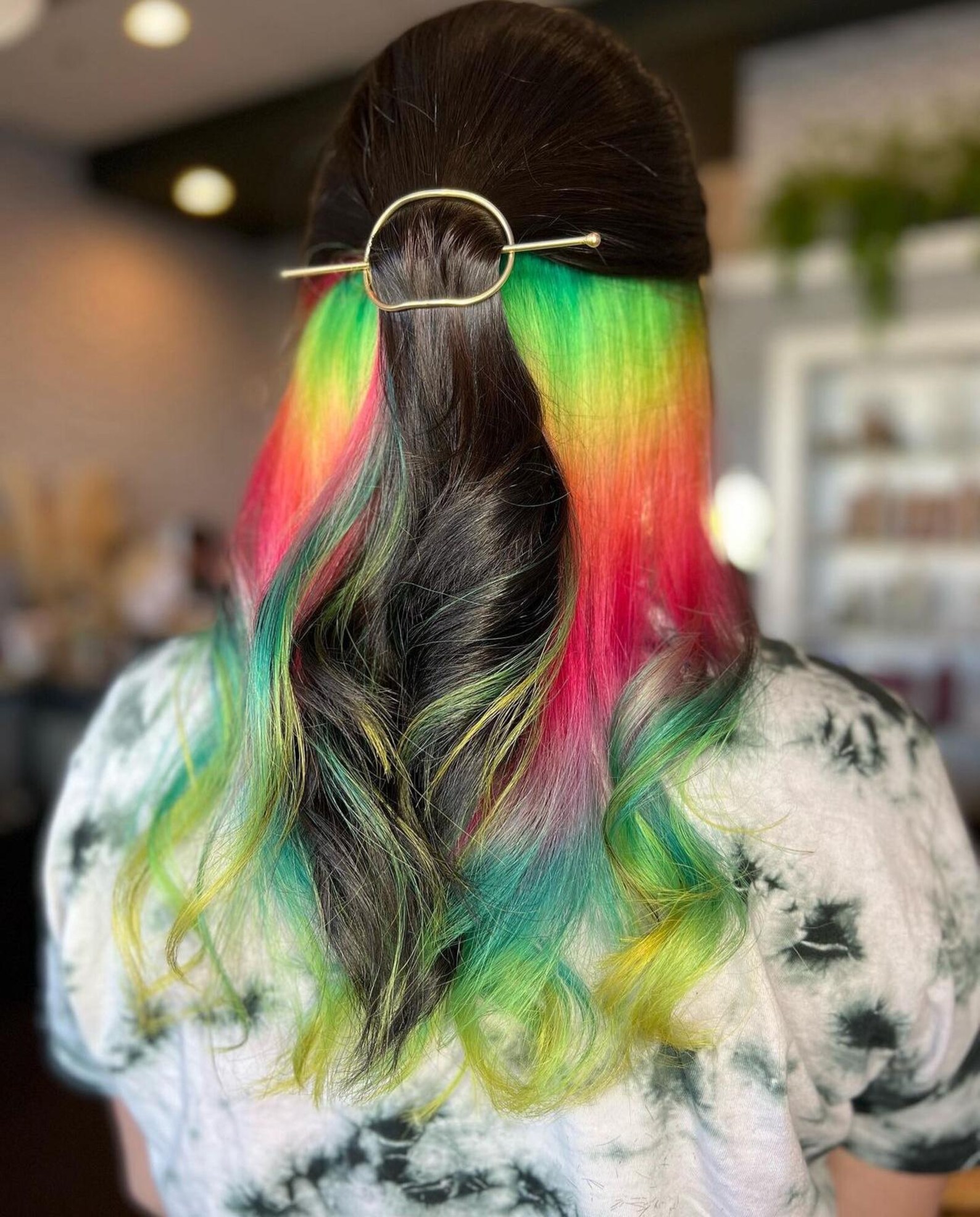 Professionally Custom Colored Human Hair Clip-in Extensions - Etsy