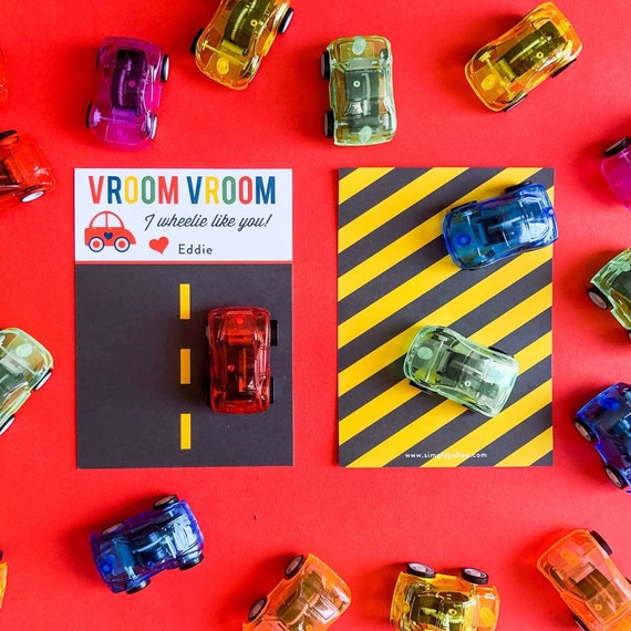 DIGITAL I Wheelie Like You Car Valentines | Etsy