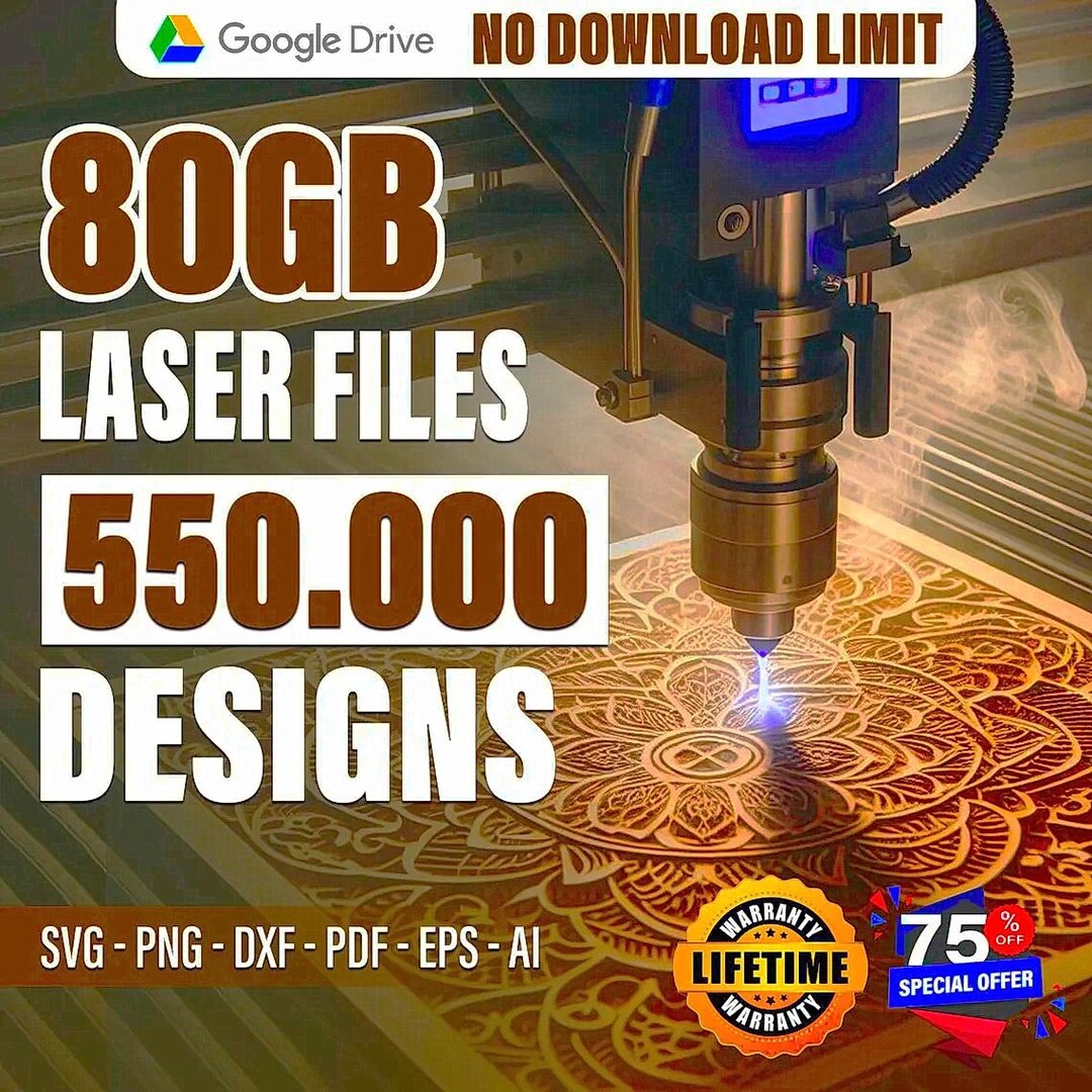 Mega BUNDLE LASER CUT and Engraving Designs for Diode Lasers Co2 Lasers ...