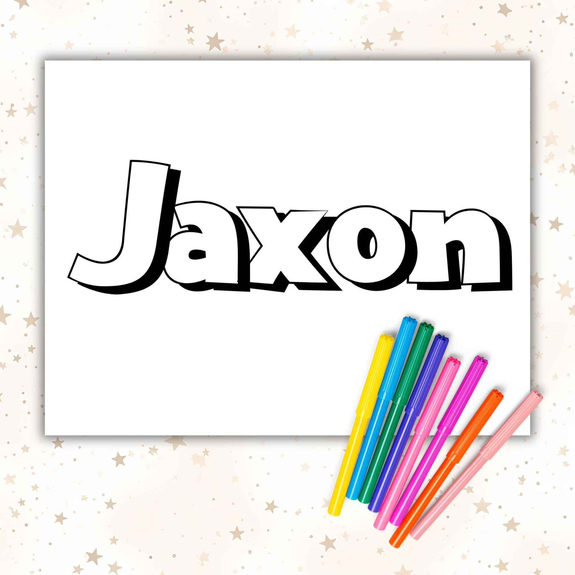Custom Name Coloring Sheet: Personalized Kids Activity (digital ...