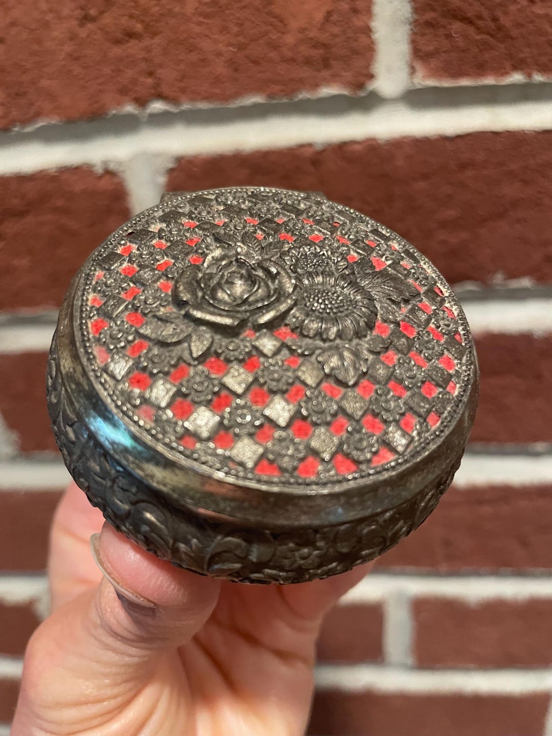 Round Footed Casket Box - Etsy