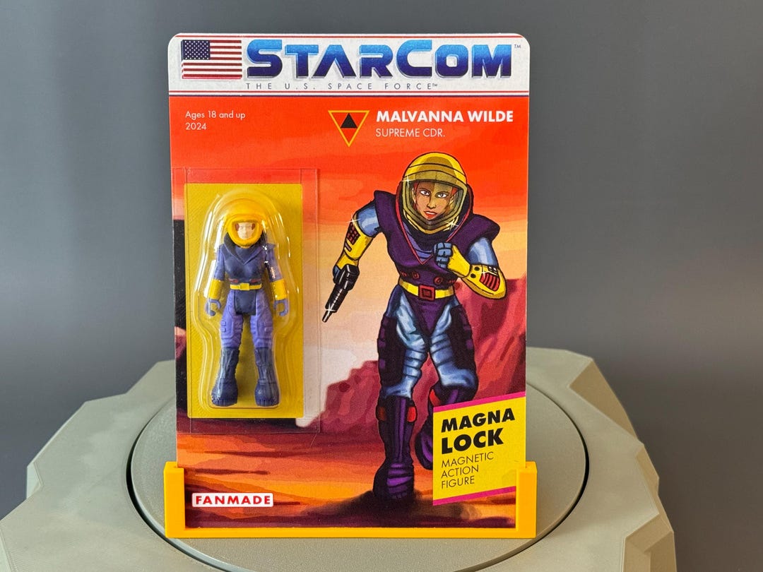 Starcom Malvanna Wild Figure (custom Fanmade) - Etsy