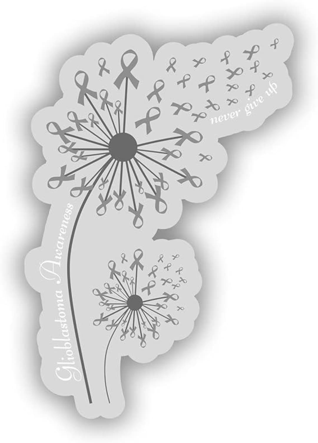 Sticker Glioblastoma Disease Awareness Decal for Car Truck Bumper ...