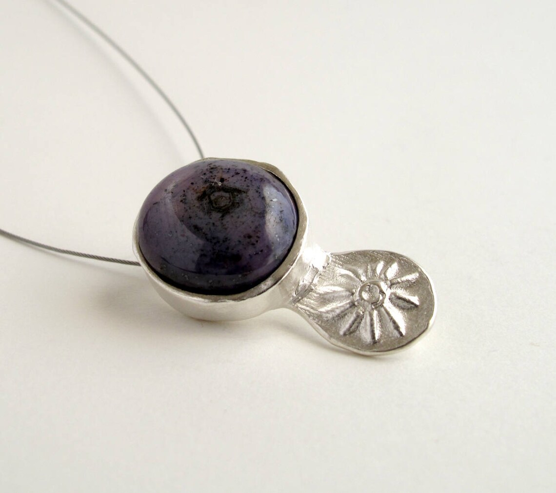 Star Ruby Pendant Sterling Silver Pendant With Natural Star Ruby ...