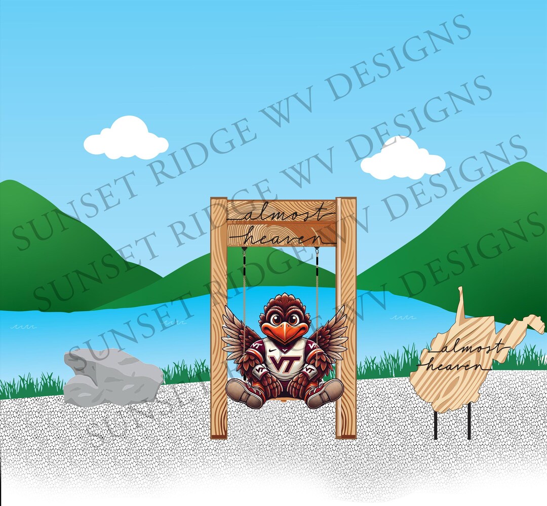 Virginia Tech Bluestone Lake Digital Download - Etsy