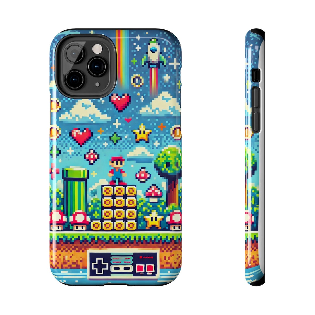 Retro Gaming Pixel Art Fun Phone Case / iPhone / Samsung / Free ...