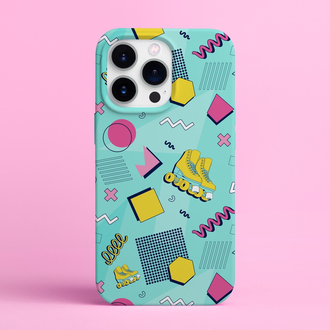 Roller Skate Phone Case - Retro Style, Protective Phone Cover, Roller ...