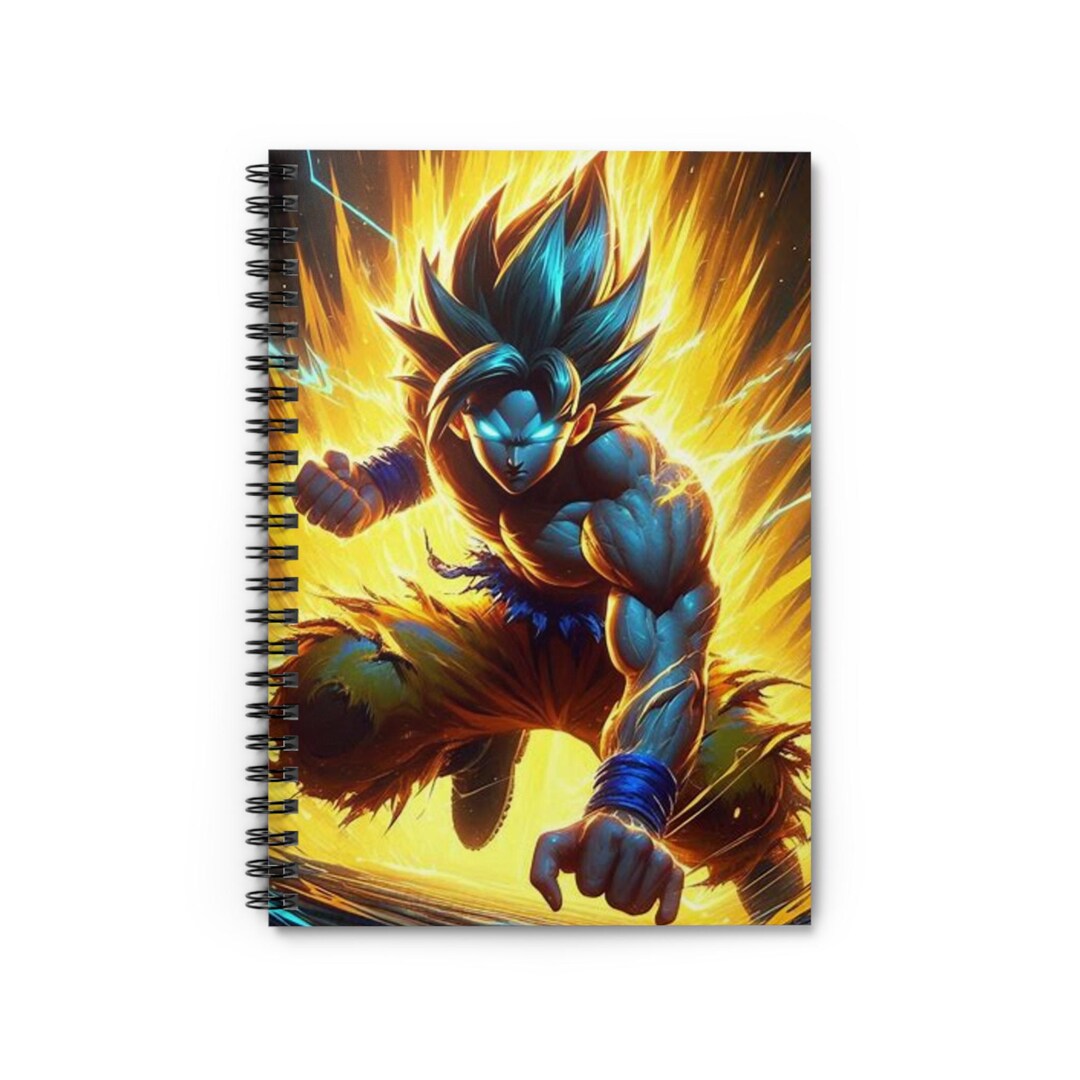 Super Saiyan Goku Inspired to Spiral Notebook - for Anime Lovers ...