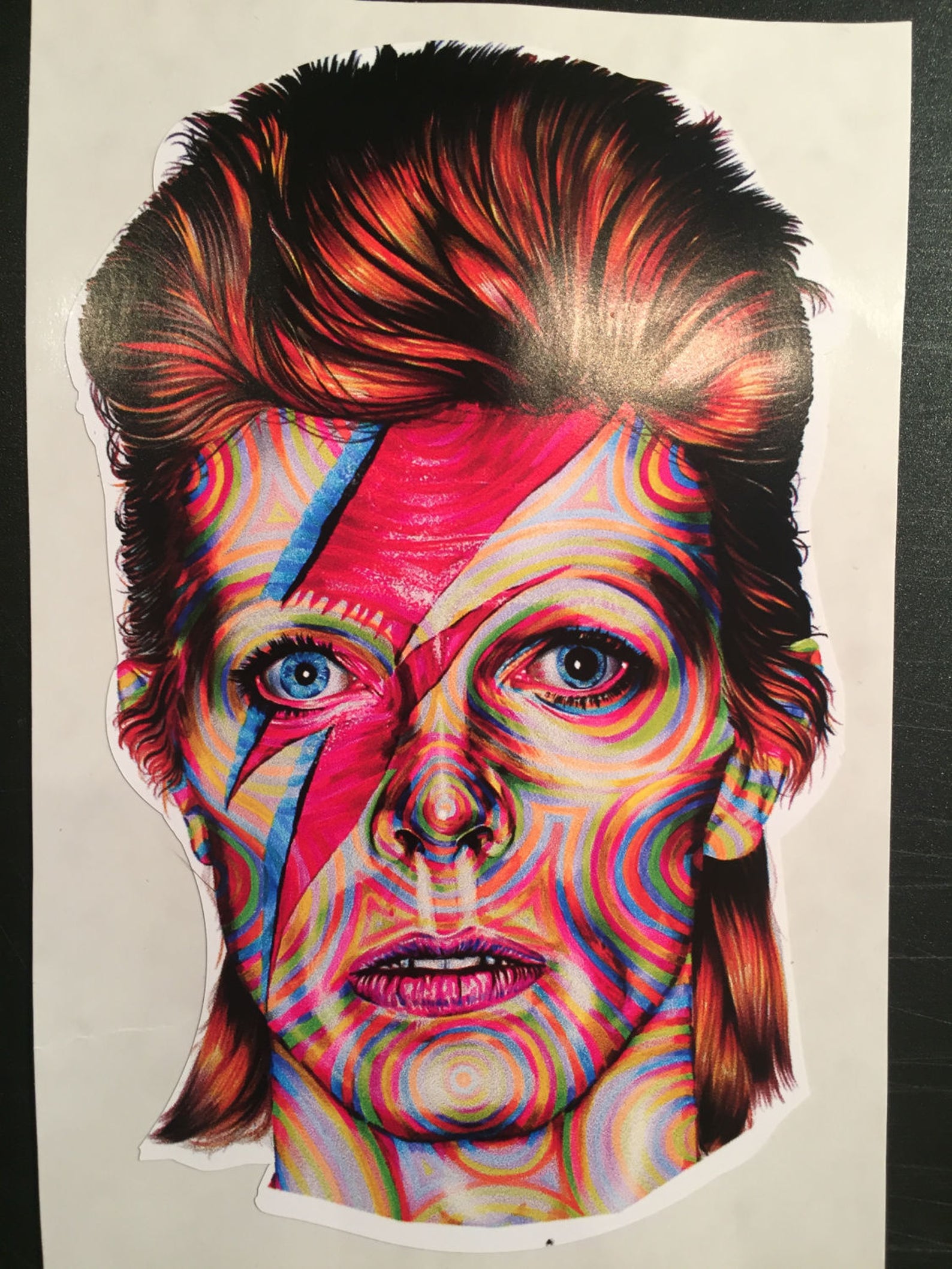 David Bowie Sticker | Etsy