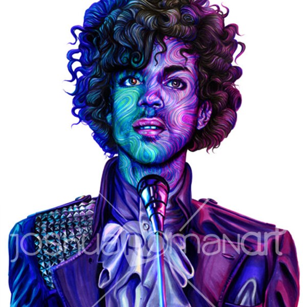 Purple Rain Prince Print - Etsy