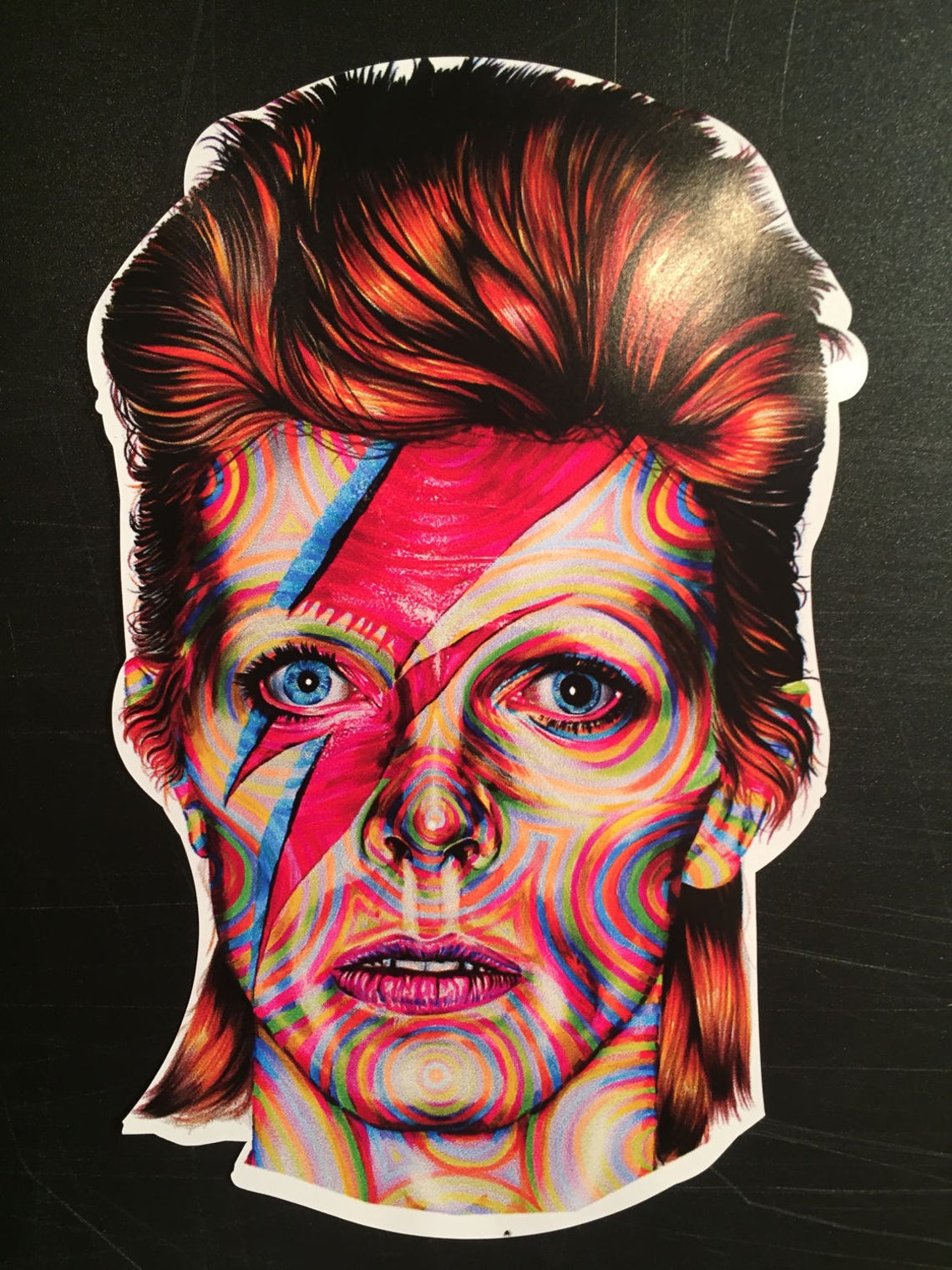 David Bowie Sticker - Etsy
