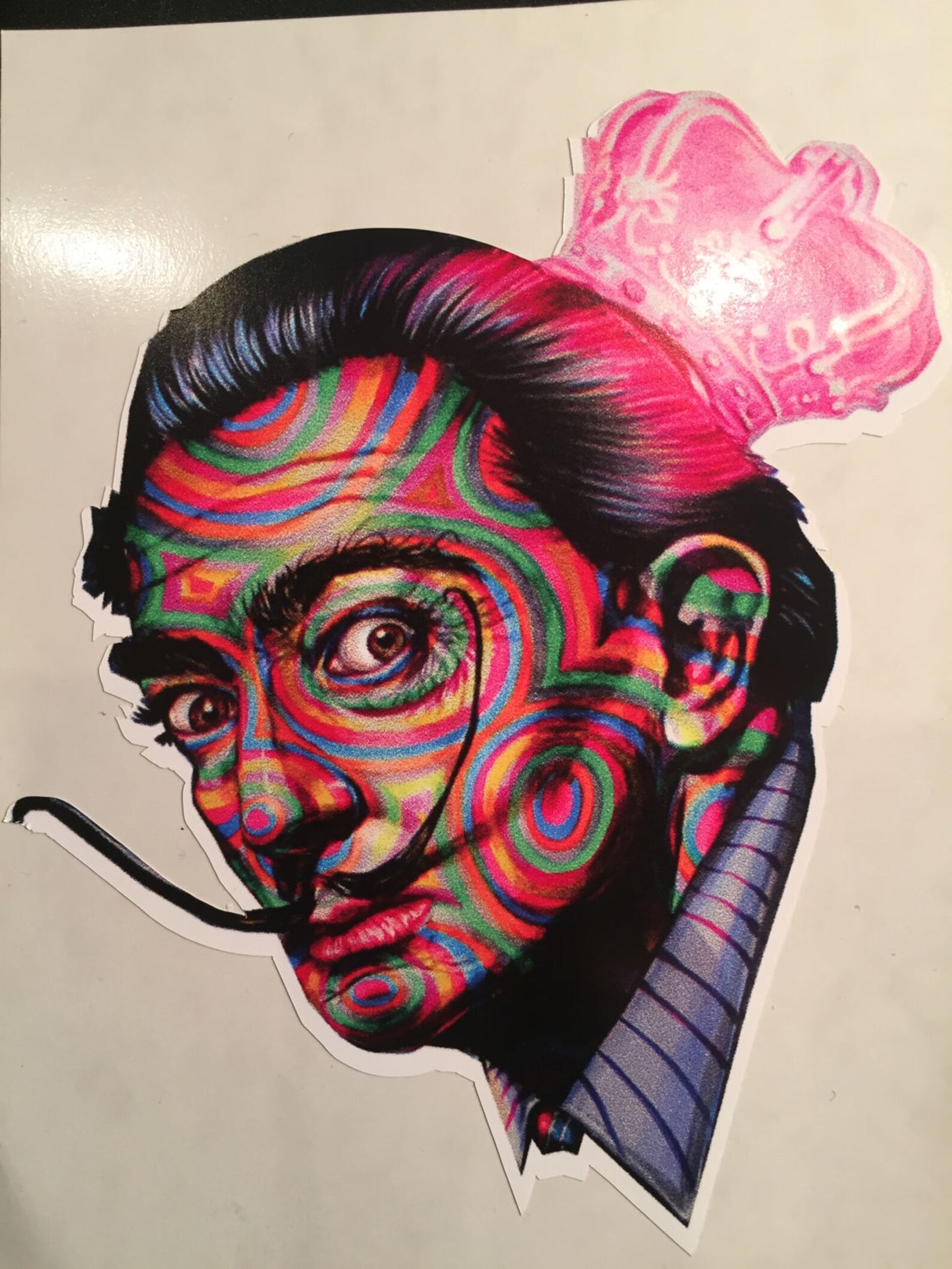 Salvador Dali Sticker - Etsy