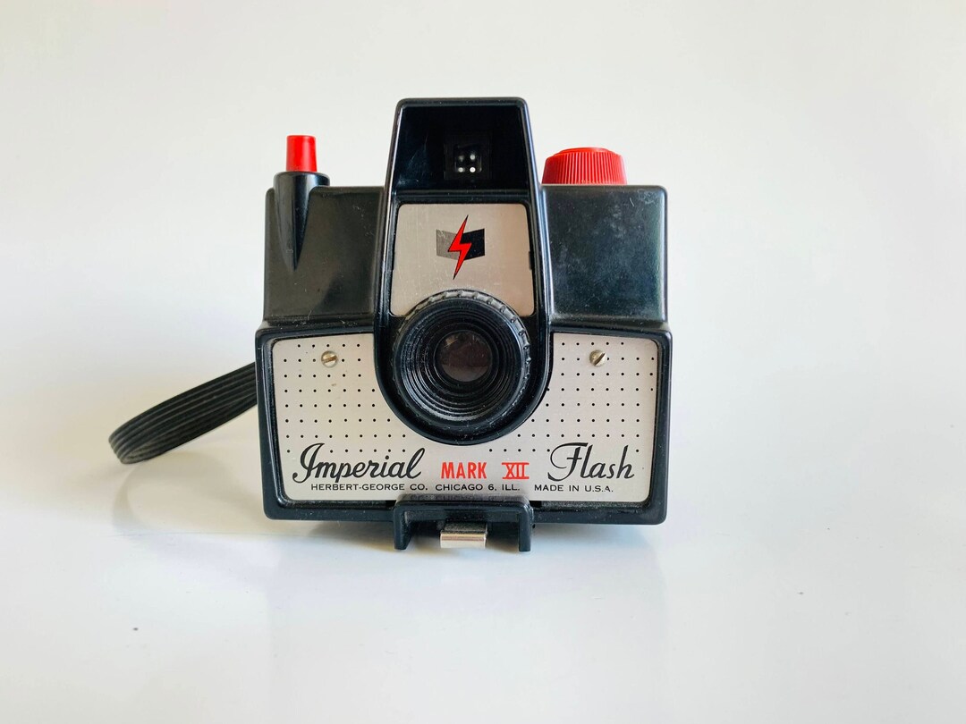 Vintage 1960s Imperial Mark XII Flash Camera Retro Camera 127 Film ...