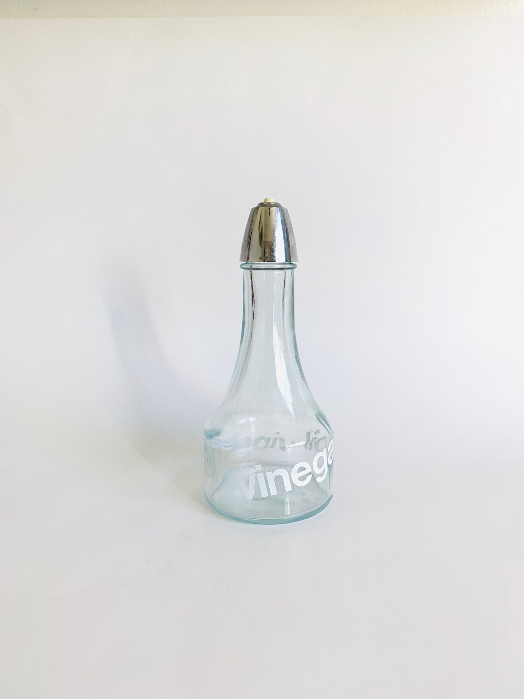 Vintage Gemco Glass OIL & VINEGAR Container | Retro Storage Containers ...