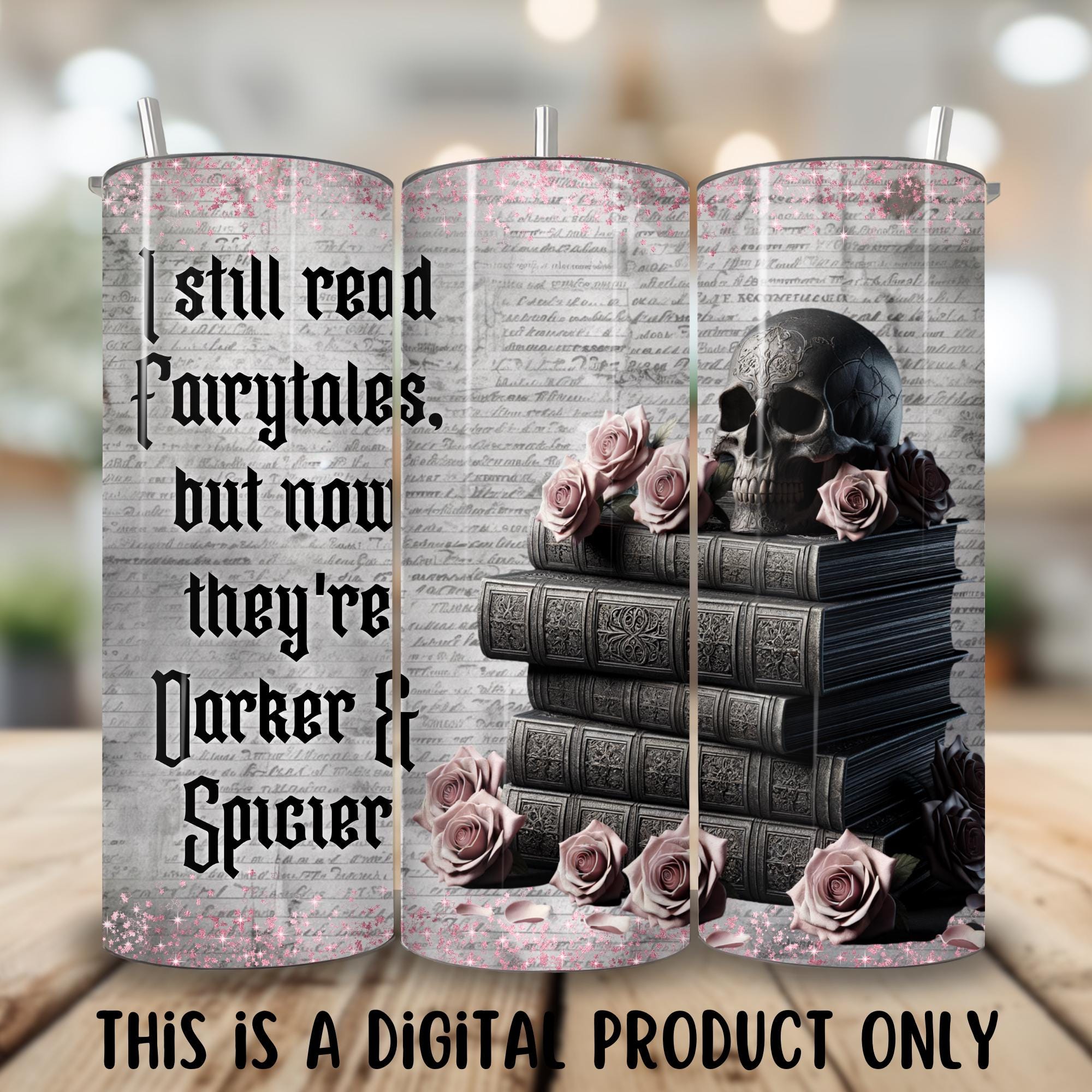 Smut Book Reader Tumbler Wrap Bundle, Dark Romance Book Lovers ...