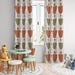 Abstract Arc Curtain: Mid-century Modern Geometric Drapes - Etsy