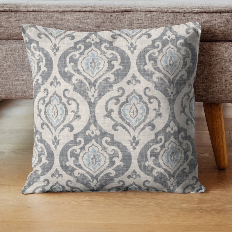 Gray Damask - Etsy