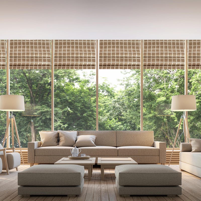 Faux Roman Shade - Etsy