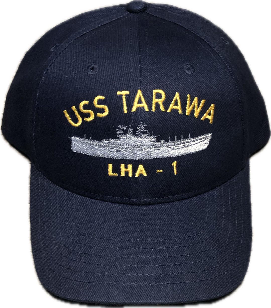 USS Tarawa LHA 1 Directly Embroidered Ball Cap Amphibious Assault Ship ...