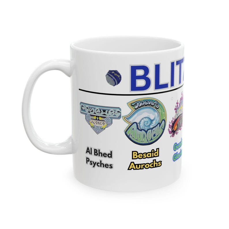 Final Fantasy X Blitzball Teams Mug - Etsy