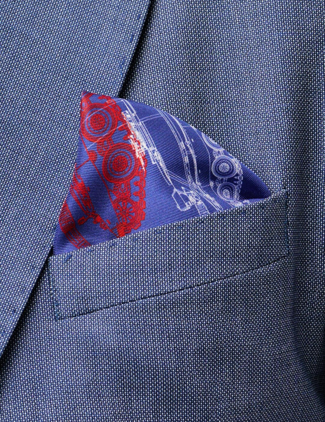 Navy Pocket Square, Tuxedo Wedding Handkerchief, Formal Wear Hanky for ...