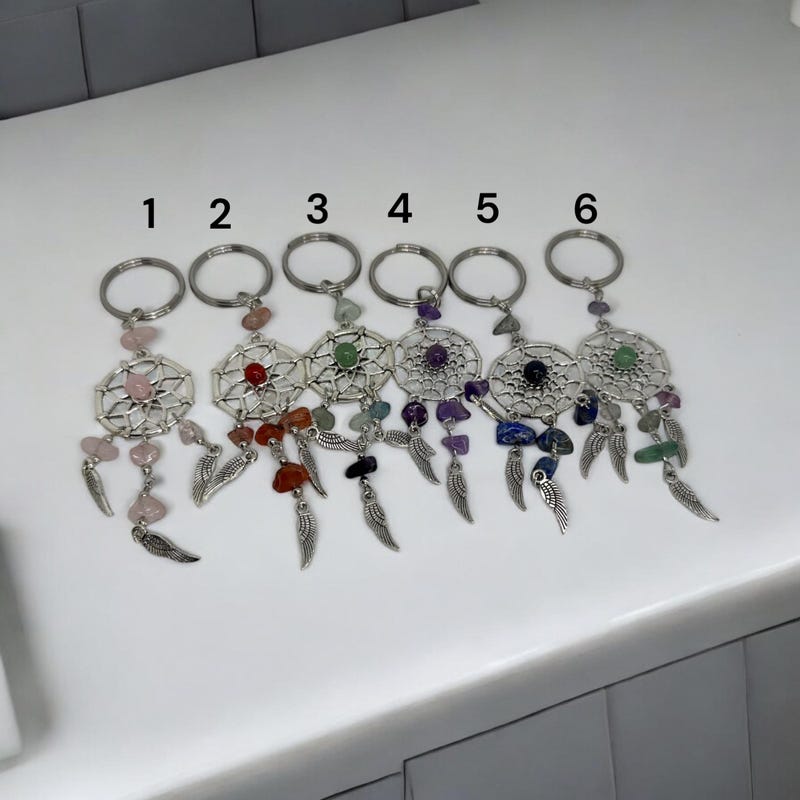 Dreamcatcher Keychain - Etsy