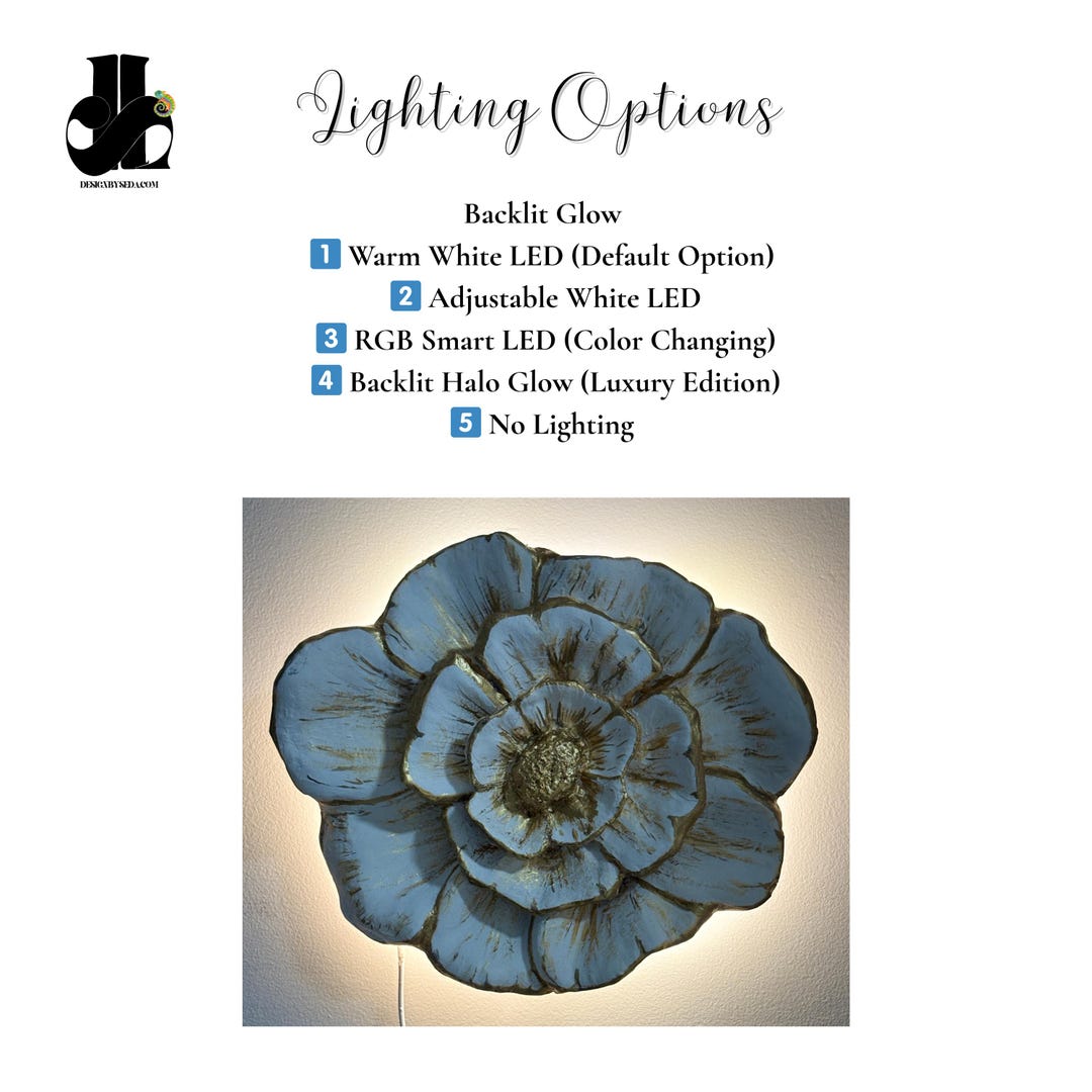 Hand-sculpted Floral Wall Light – Luxury Artistic Lighting - Etsy