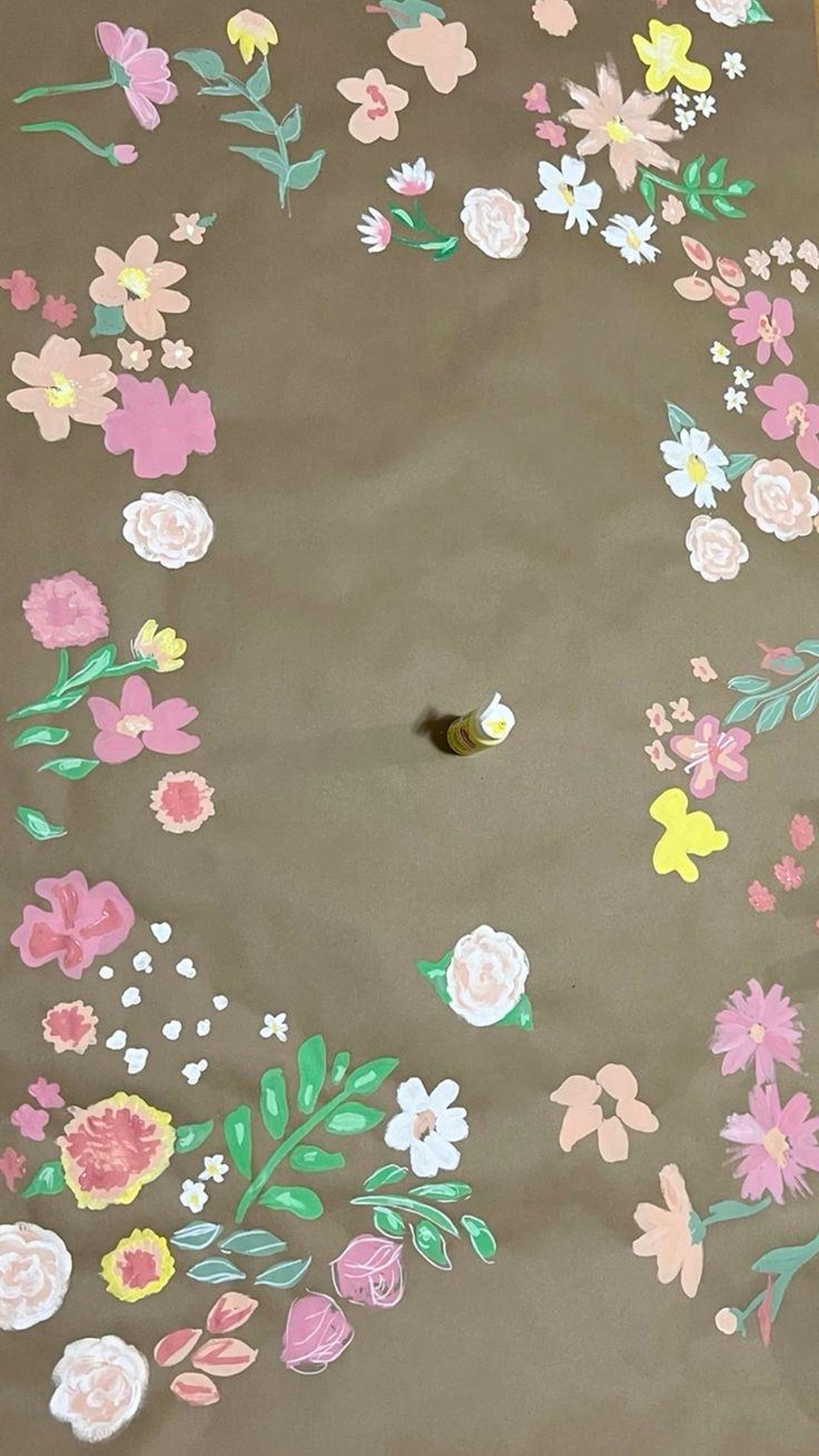 Hand Painted Brown Paper Signs - Etsy