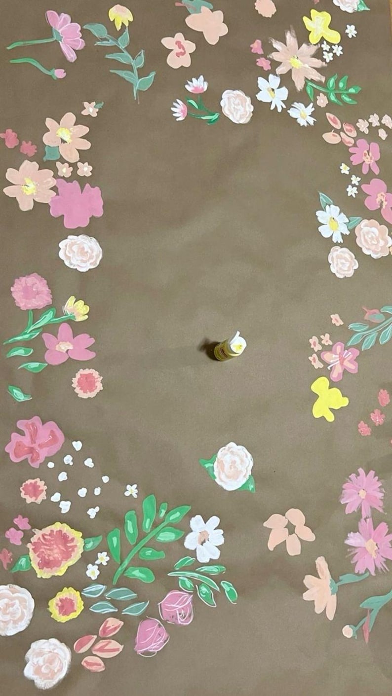 Hand Painted Brown Paper Signs - Etsy