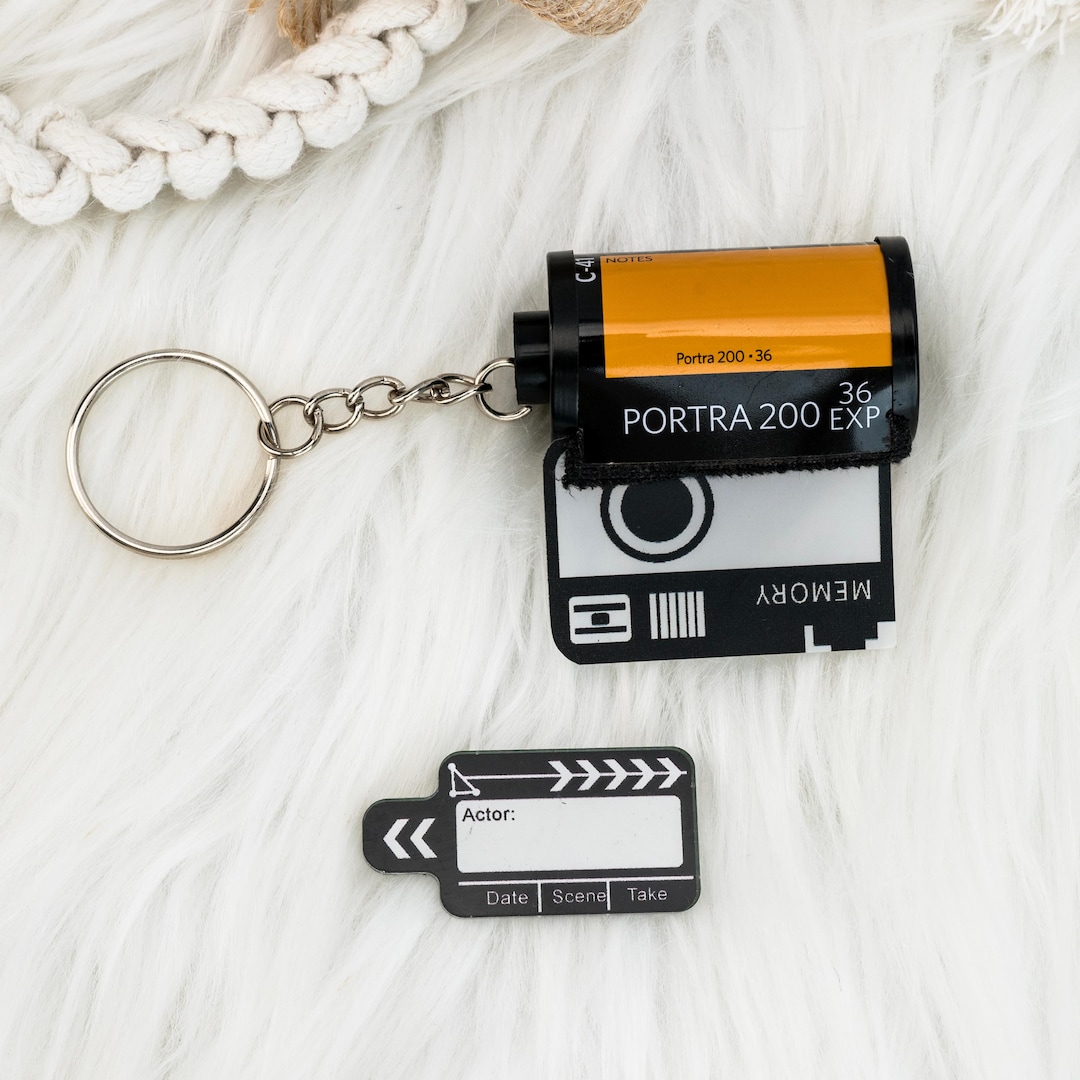 Personalized Film Roll, Camera Roll Keyring, Roll Keychain, Custom ...