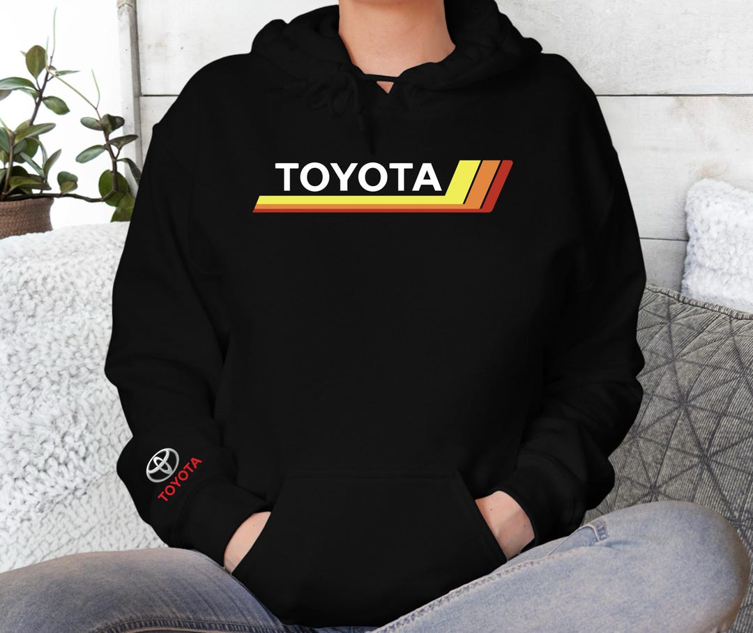 Toyota Classic Heritage Sweatshirt, Toyota Logo Hoodie, Toyota Team ...