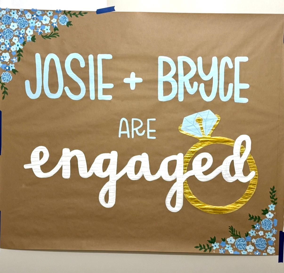 Hand Painted Custom Event Banner, Kraft Paper Custom Banner, Birthday ...