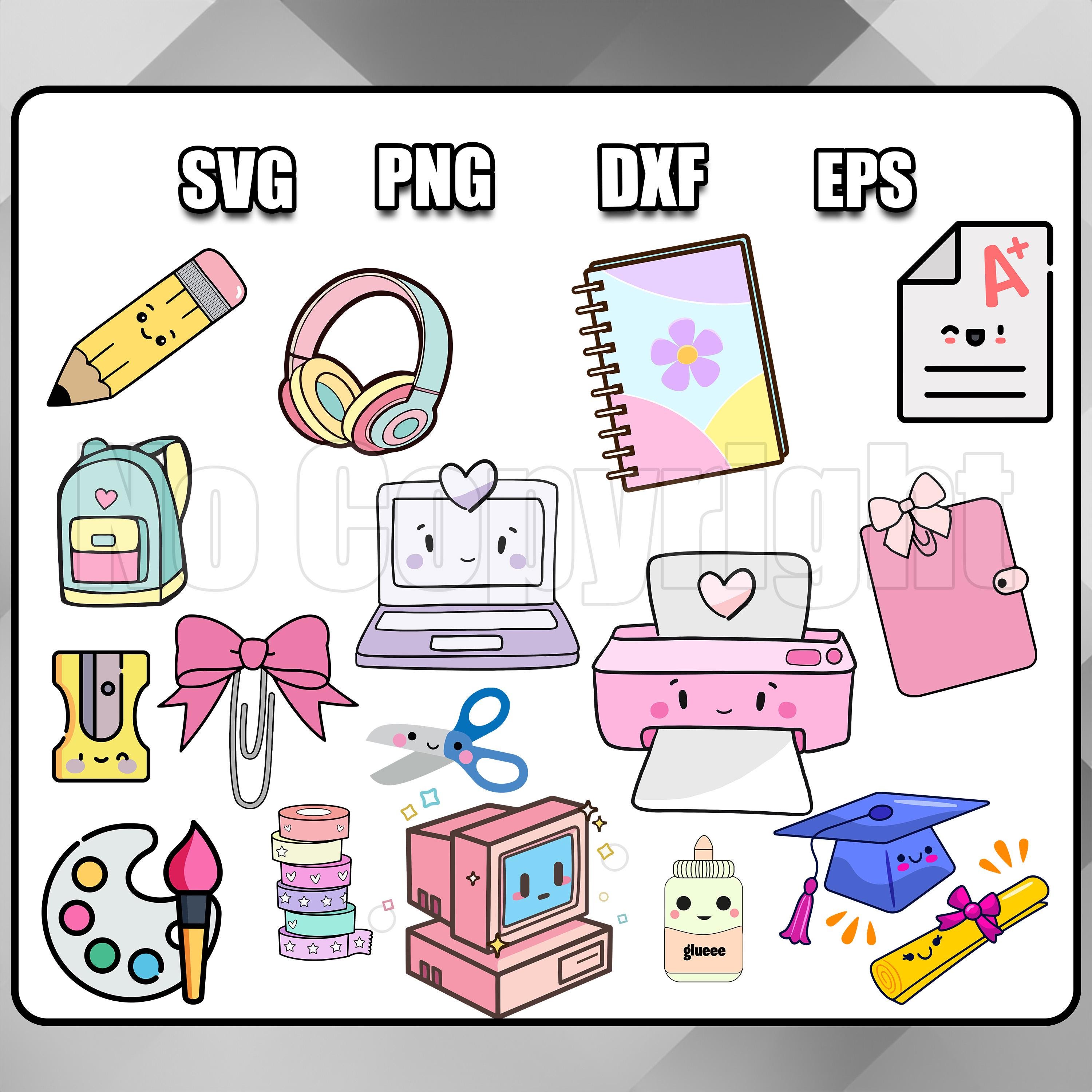 Teacher Sticker Svg, Teacher Sticker Pack Svg, Back to School Svg ...