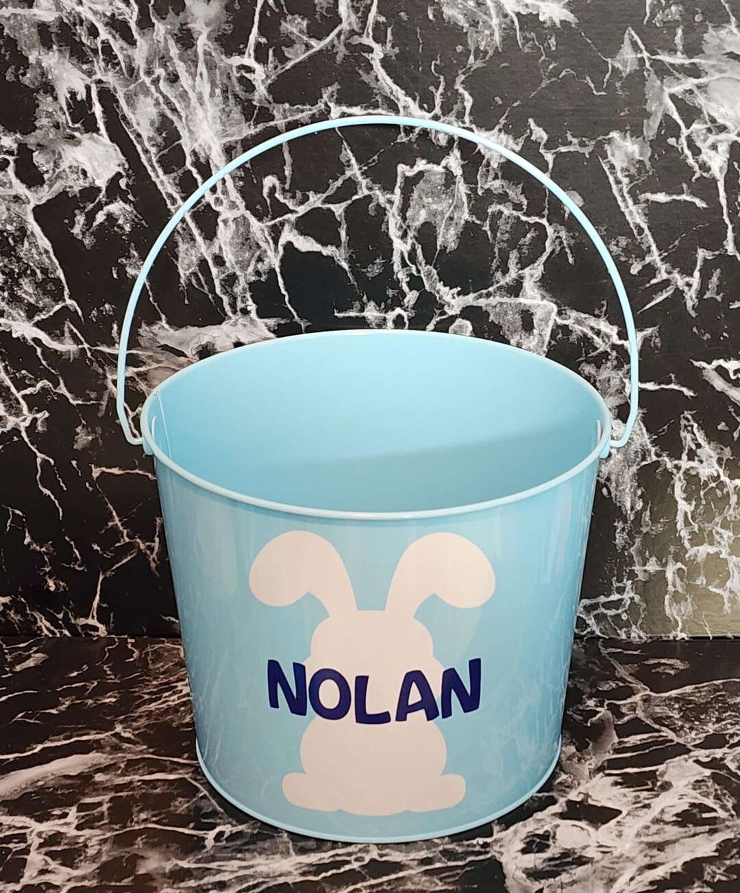 Personalized Metal Easter Basket, Durable and Custom Basket for Easter ...