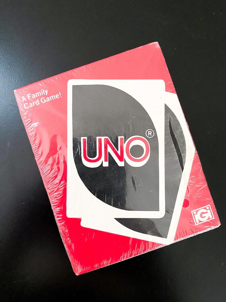 New Vintage 1979 Uno Card Deck - Etsy