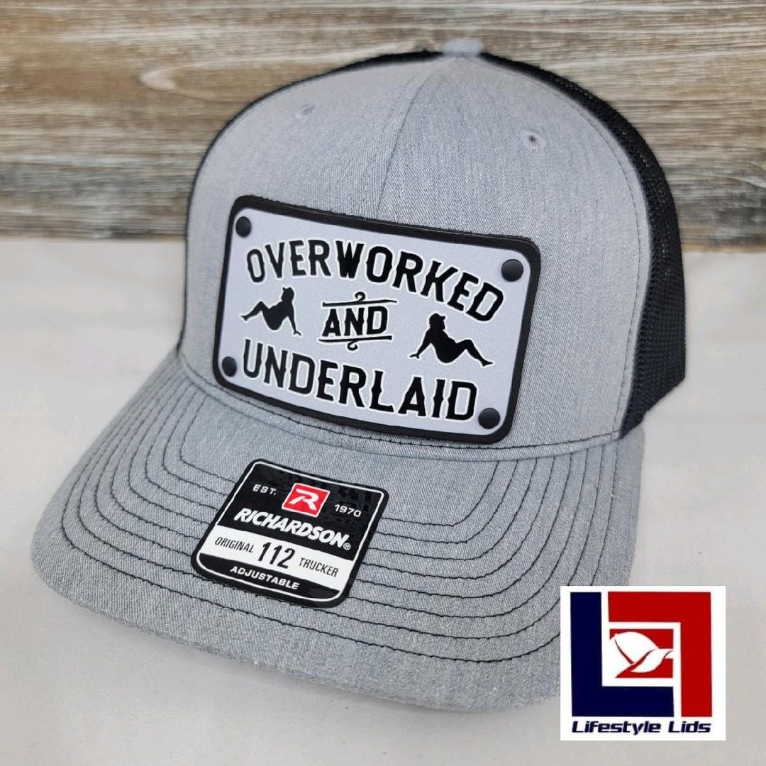 Overworked and Underlaid Custom Hat - Etsy
