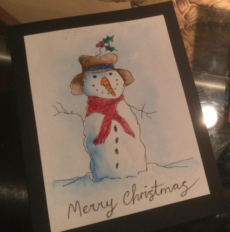 Traditional Snowman - Etsy