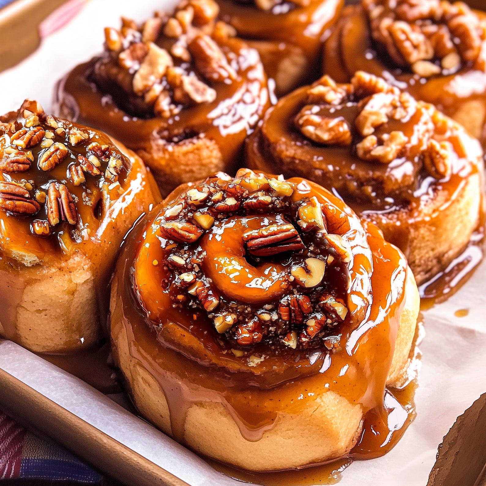 Best Sticky Buns Recipe With Pecan Caramel Topping, PDF Download ...