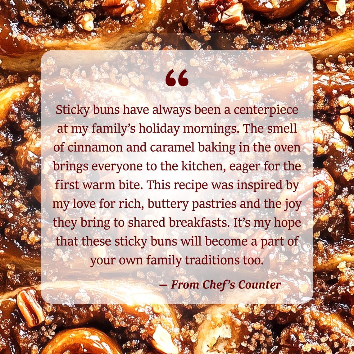 Best Sticky Buns Recipe With Pecan Caramel Topping, PDF Download ...