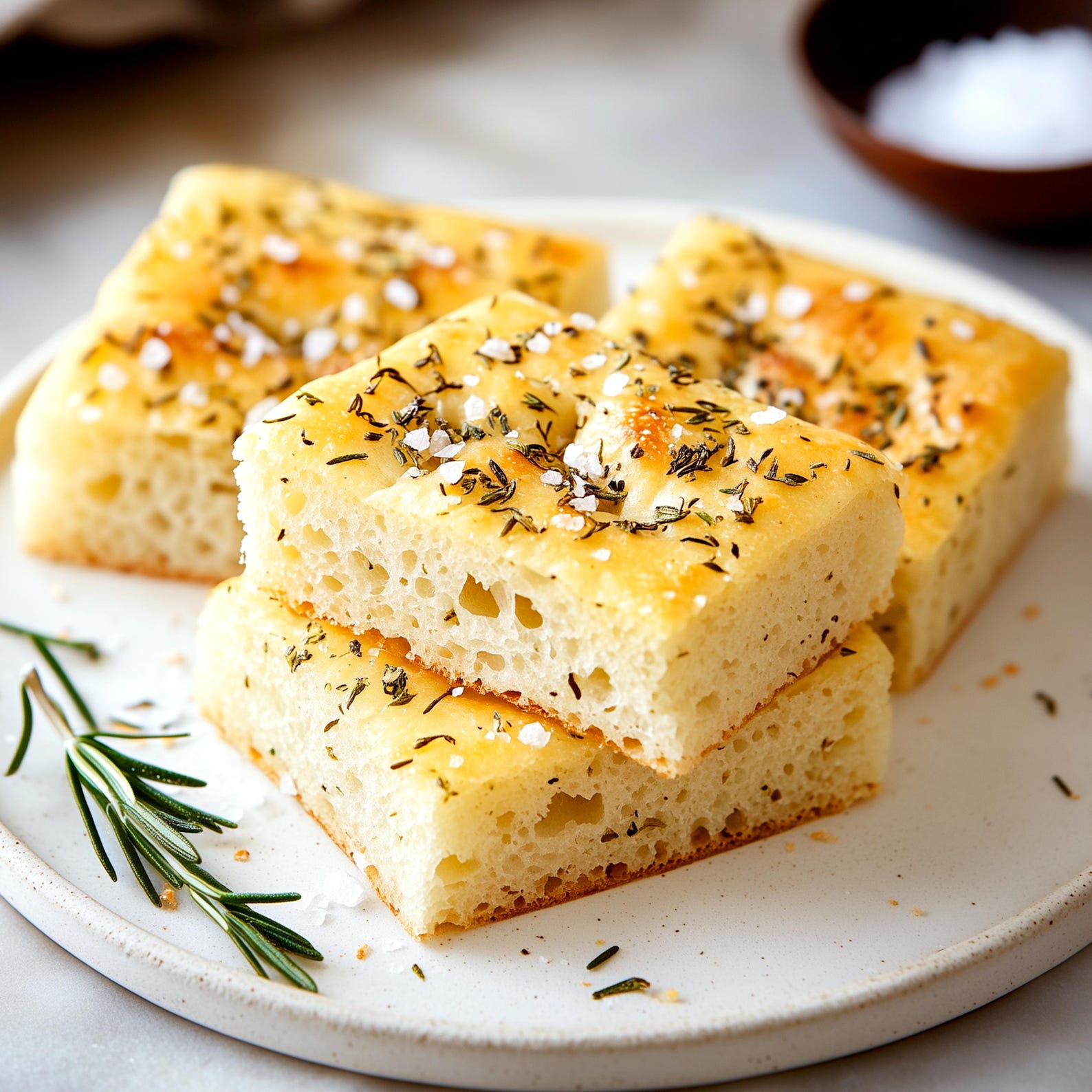 Best Gluten Free Focaccia Recipe With Rosemary and Sea Salt, PDF ...