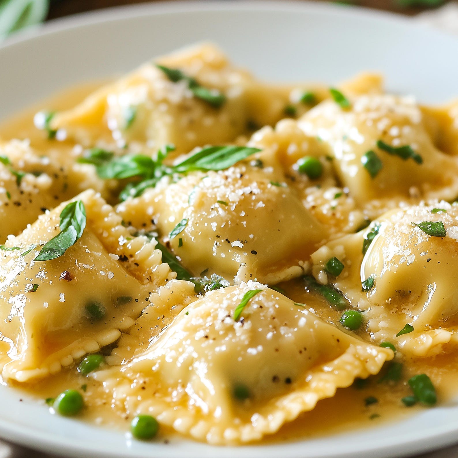 Best Recipe for Spring Pea & Lemon Ricotta Ravioli, Digital Download ...