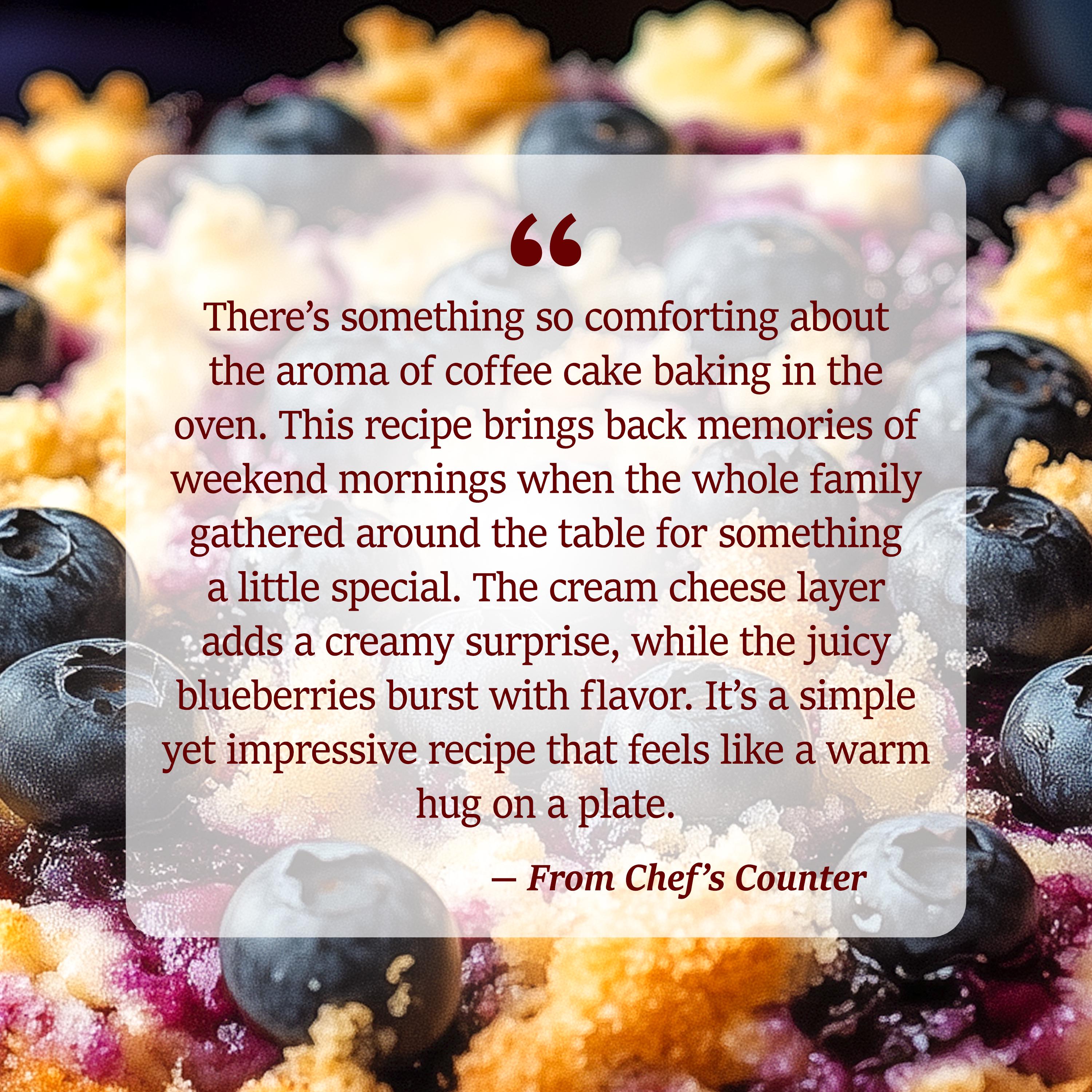 BEST RECIPE for Blueberry Cream Cheese Coffee Cake, Download PDF, Cake ...