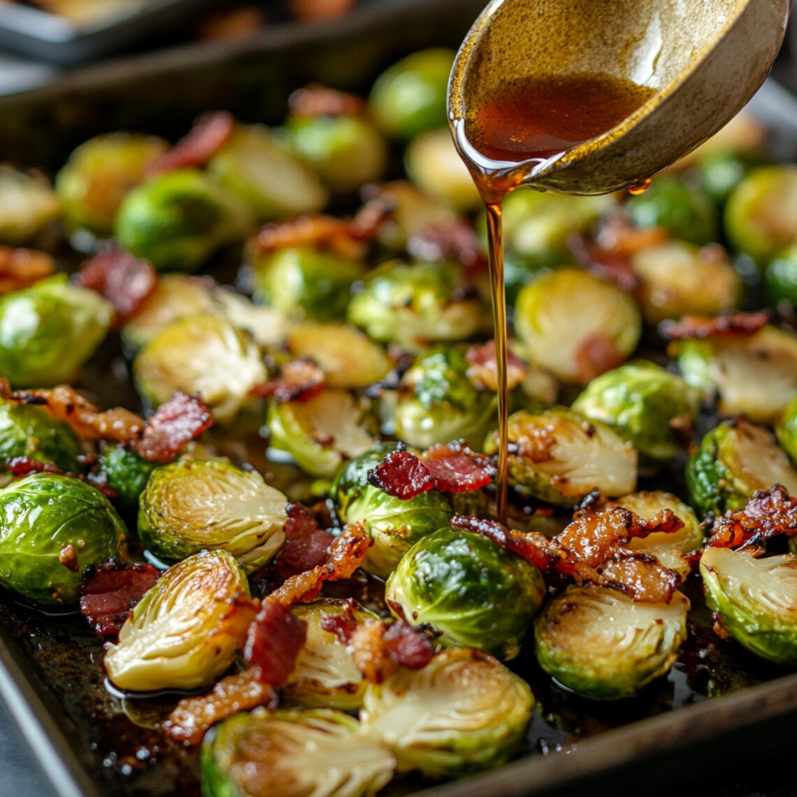 Homemade Maple Bacon Brussels Sprouts | Digital Print Recipe | Family ...