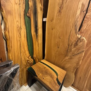 Unique Epoxy Resin Wooden Chair, Made to Order Specially for You From ...